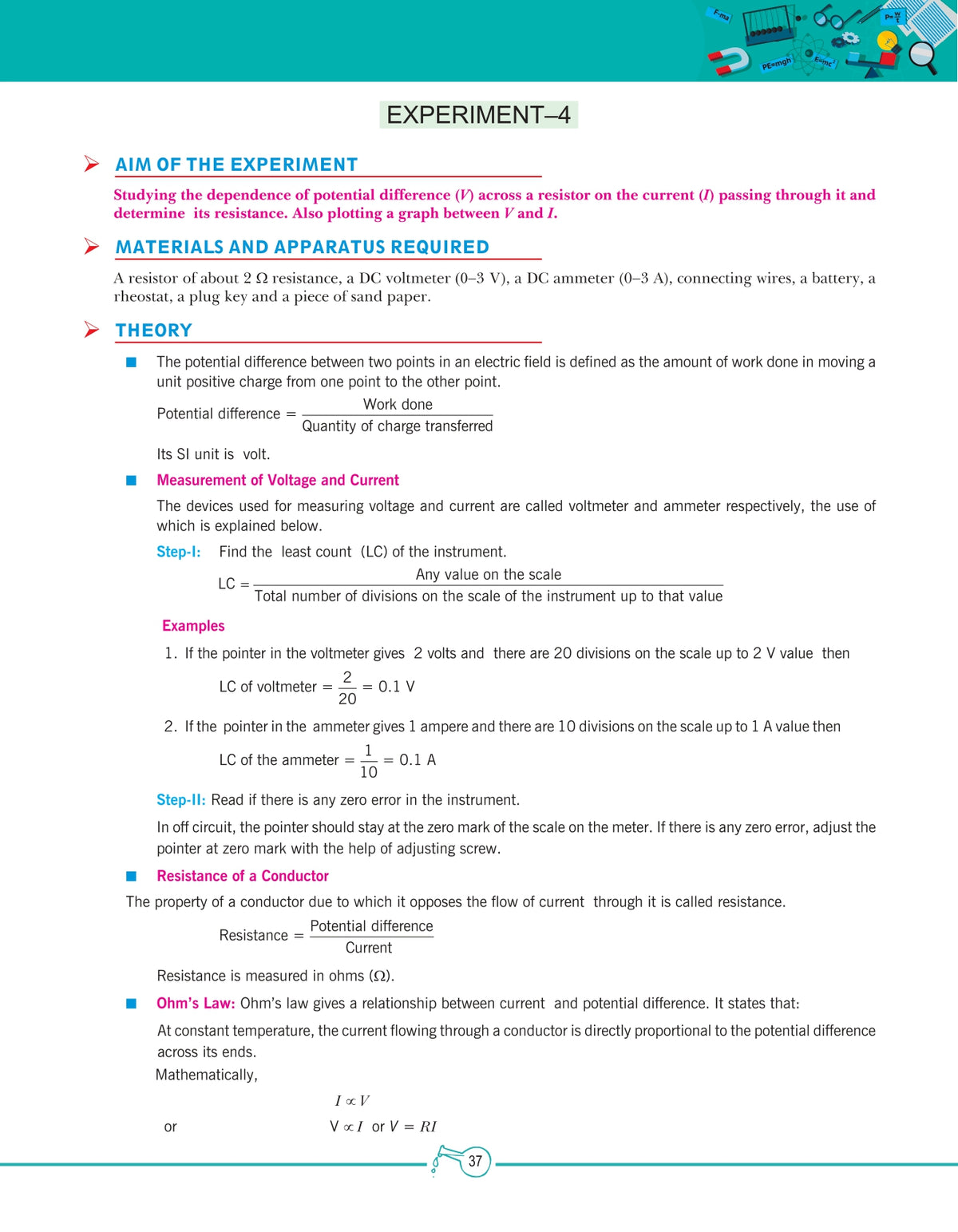 Lab Manual Science (PB) Without Worksheet | For Class 10| CBSE Based