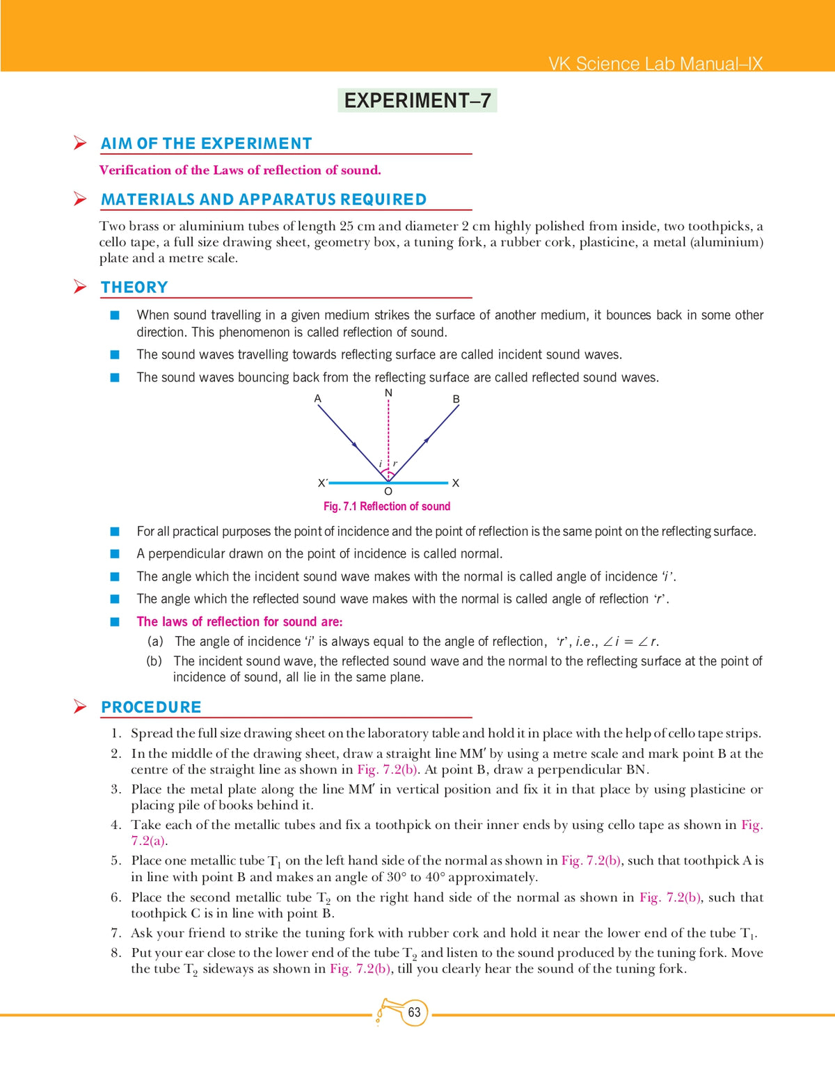 Lab Manual Science (PB) Without Worksheet | For Class 9| CBSE Based