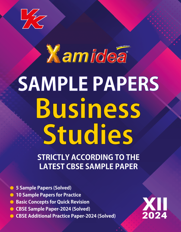 Xam idea Class 12 Sample Papers