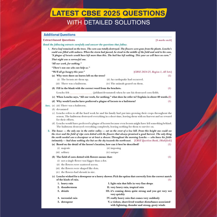 Xam idea class 10 question bank & sample paper
