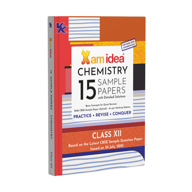 Xam idea CBSE 15 Sample Question Papers Class 12 Chemistry for 2026 Bo
