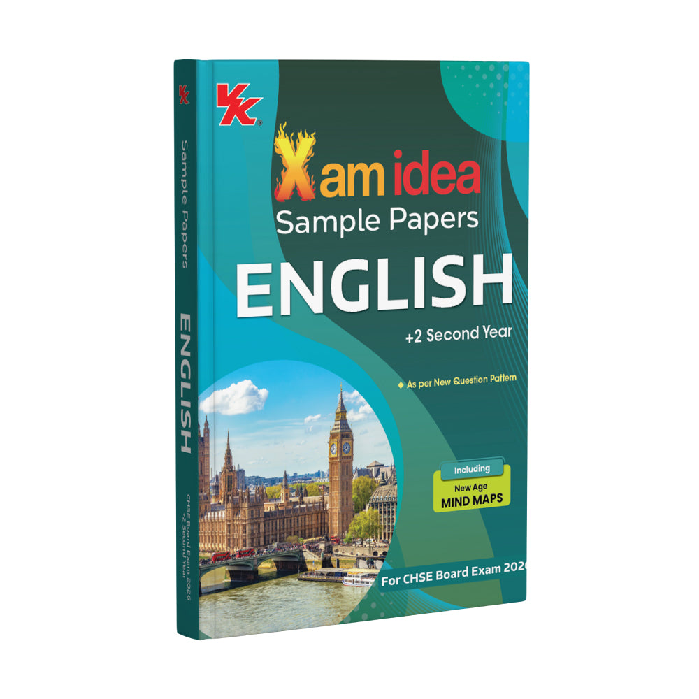 Xamidea Class 12 Sample Papers English | +2 Second Year | CHSE Board E